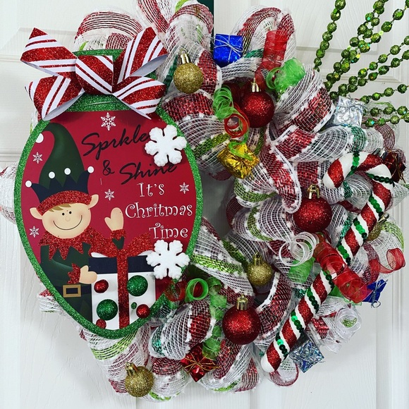 Holiday | Elf Wreath | Poshmark
